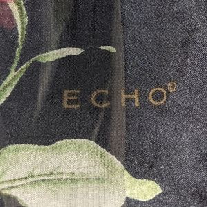 Echo | Accessories | Echo Silk Scarf Floral Print Long | Poshmark